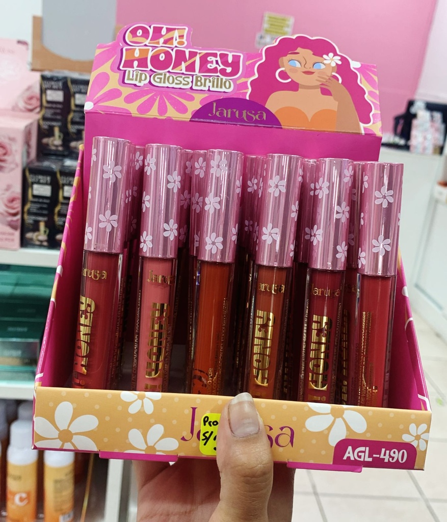 lip gloss oh! honey - AGL-490 jarusa | Bellaz
