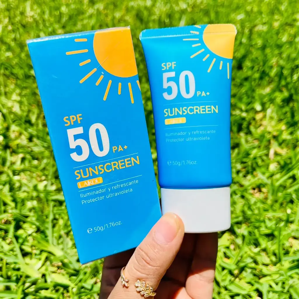 Bloqueador Solar Azul LK99022 | Bellaz